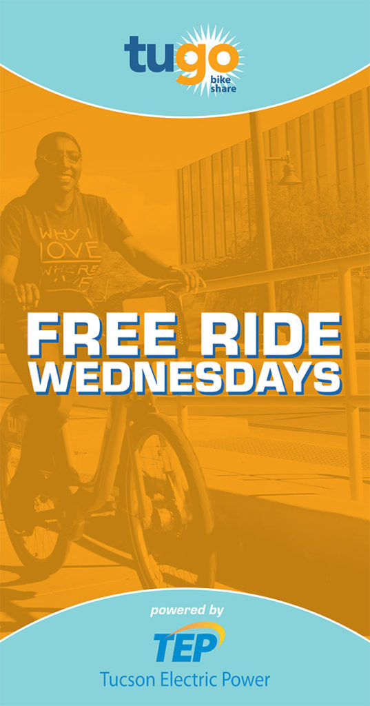 Free Ride Wednesdays - Tugo bike share | Tugo bike share
